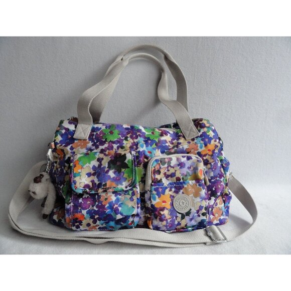 Kipling | Bags | Kipling Gorgeous Watercolor Flowers Bag | Poshmark